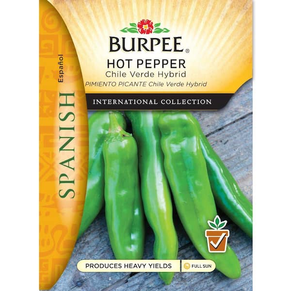Burpee International Collection Spanish Vegetable Pepper Chile Verde ...
