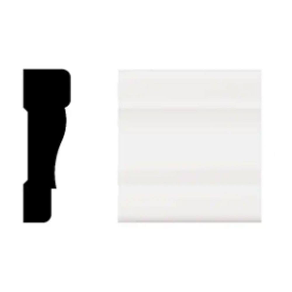 Ekena Millwork WM356 0.5 in. D x 2.25 in. W x 6 in. L PVC Casing Sample ...