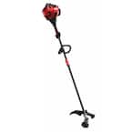 Troy-Bilt 25 cc Gas 2-Stroke Straight Shaft Trimmer with Attachment ...