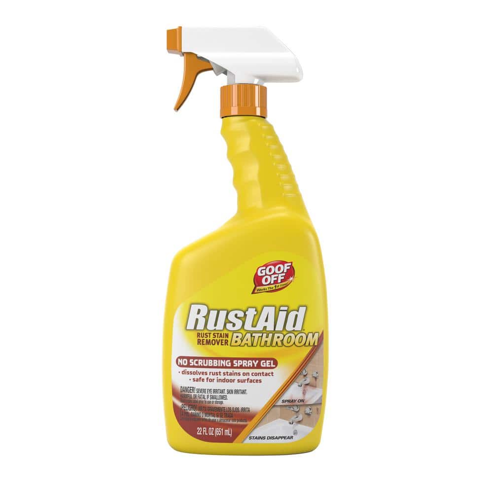 Goof Off 22 oz. Bathroom Rust Stain Remover Spray ESX20005 - The Home Depot