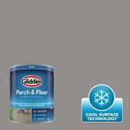 Glidden Porch and Floor 1 gal. PPG10-15 Quest Satin Interior/Exterior ...