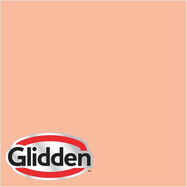 Glidden Premium 1-gal. #HDGO16 Peach Medley Satin Latex Exterior Paint ...