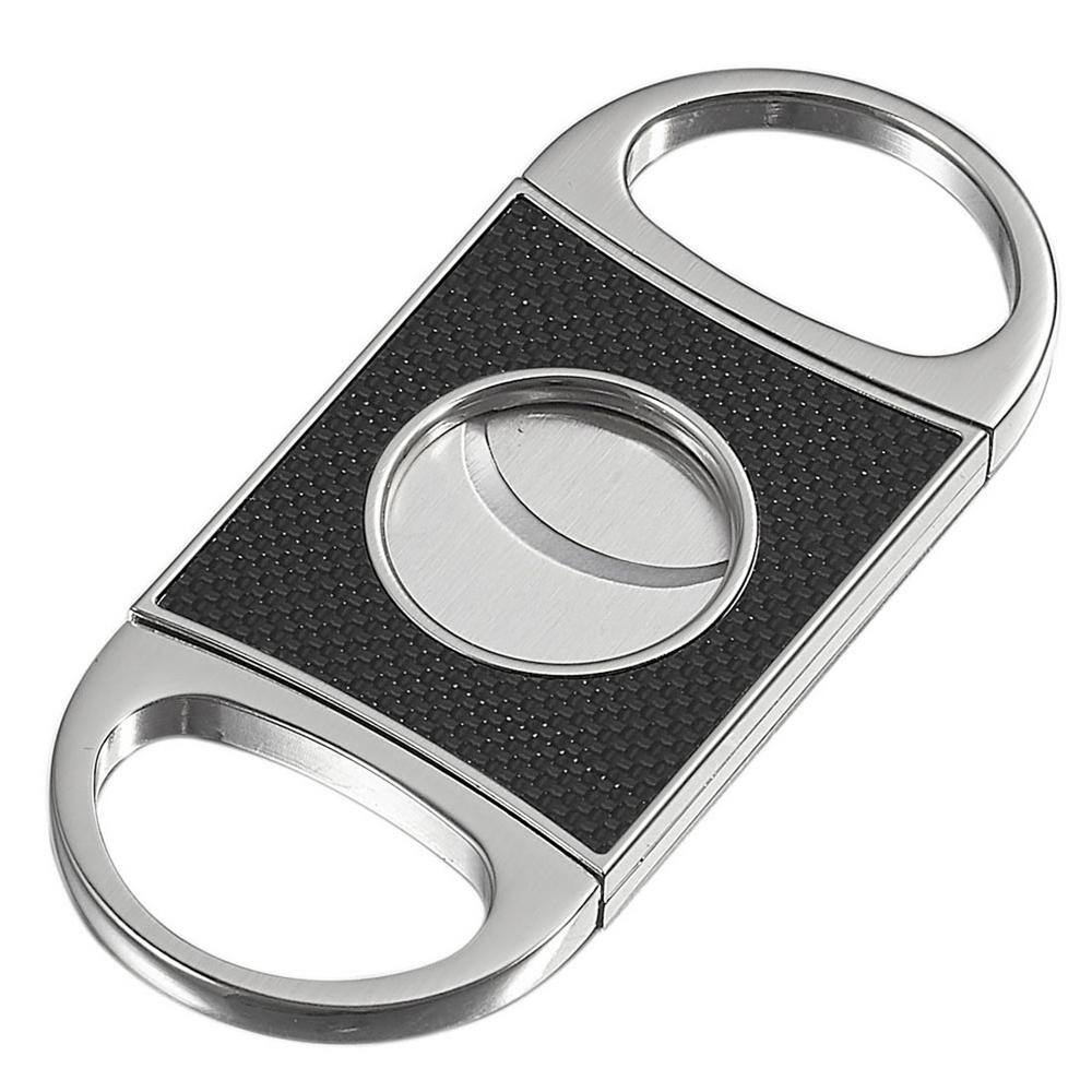 Visol Vincent Carbon Fiber Double Guillotine Cigar Cutter VCUT406 - The ...