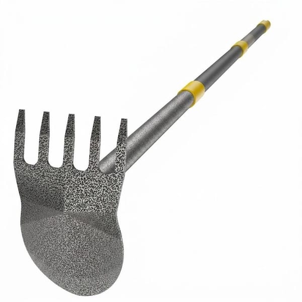 Misopily 60 in. Heavy Duty Draw Hoe with Pre-Sharpened Blade, Stainless ...