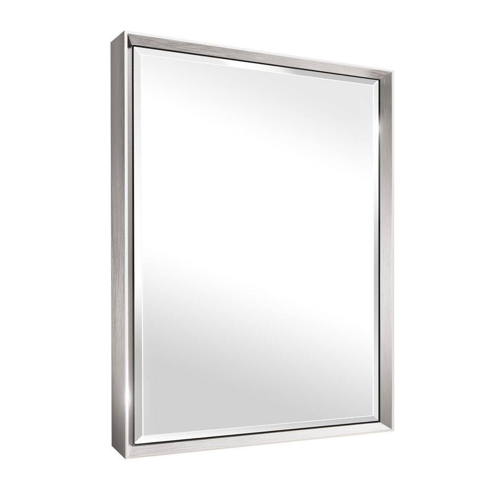 QueenFun QueenFun 22 in. W x 30 in. H Framed Rectangular Beveled Edge ...