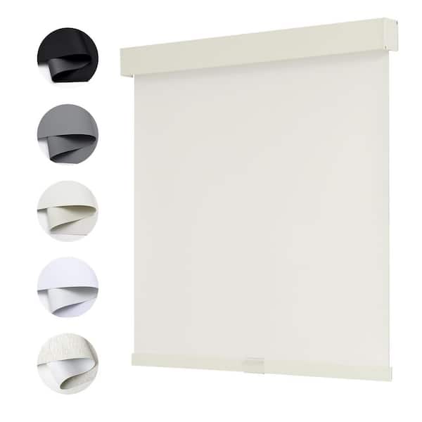 Aosky Blackout Cordless Roller Shades, Cordless, Thermal Insulated ...