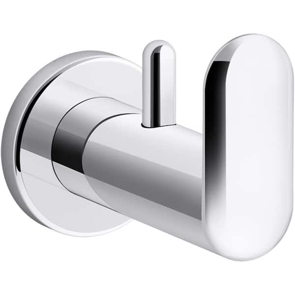 KOHLER Kumin Single Robe Hook in Polished Chrome K-97897-CP - The Home ...