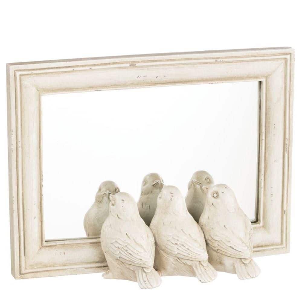 SULLIVANS 6 in. H 8.25 in. W Trio of Birds Wall Mirror PR2371 - The ...