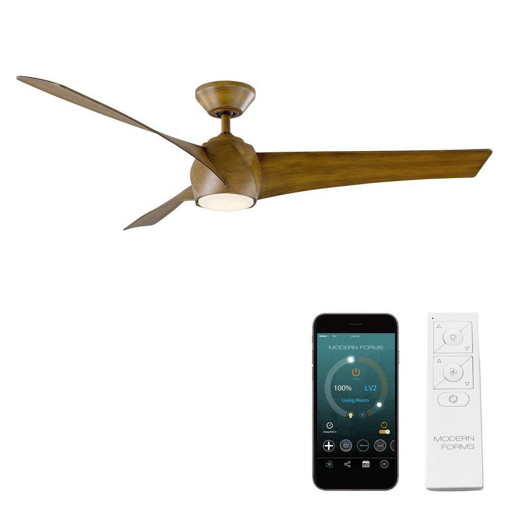 Modern Forms Twirl 58 in. 3000K Integrated LED Indoor/Outdoor ...