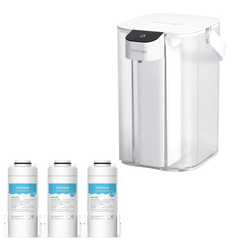 Waterdrop Alkaline Electric Water Filter Pitcher,NSF/ANSI 42, 200 ...