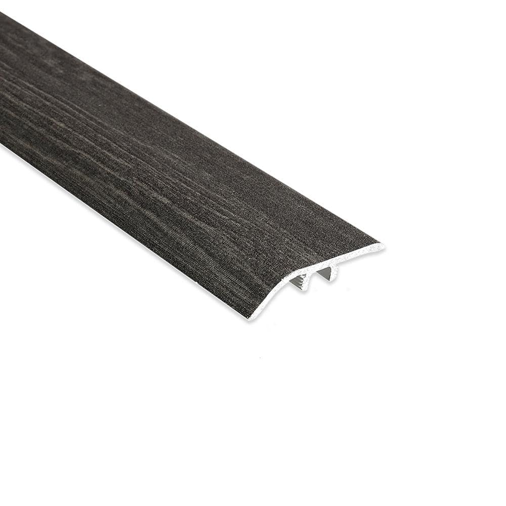 INHAUS SURFACES Atkins Ridge Hybrid Resilient 0.37 in. T x 1.74 in. W x 72 in. L Waterproof ...