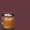 BEHR 1 gal. #MQ1-14 Twinberry Flat Multi-Surface Exterior Roof Paint ...