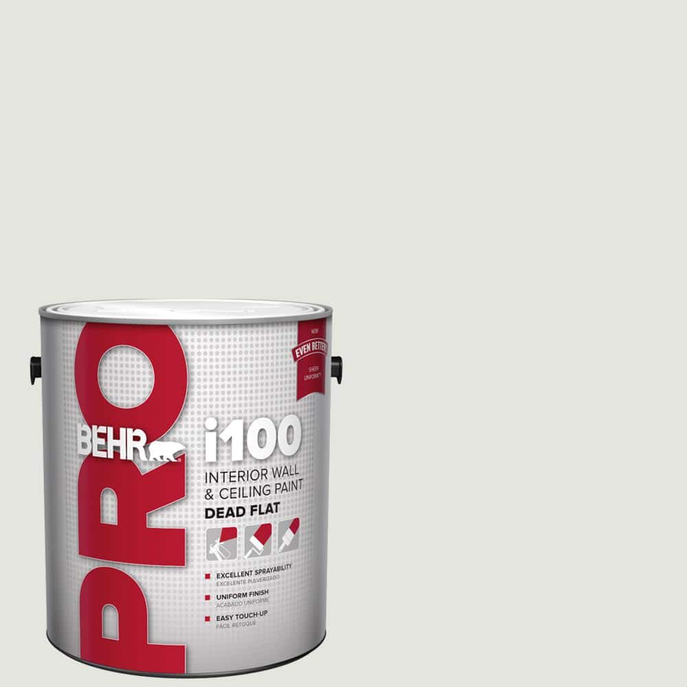 BEHR PRO 1 gal. #BL-W12 Canyon Wind Dead Flat Interior Paint PR10501 ...