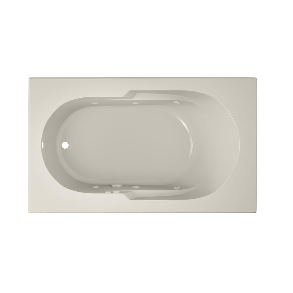 JACUZZI Signature 60 in. x 36 in. Rectangular Whirlpool Bathtub with ...
