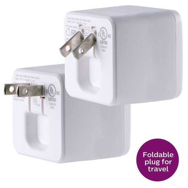 3 Pack Fast Charging Wall Adapter For IPhone Samsung Phones 3-Pack Fast ...