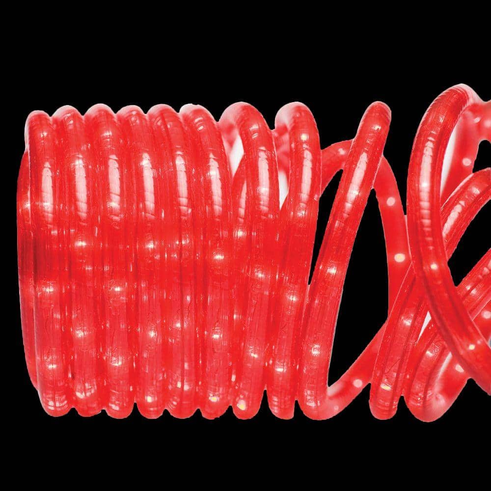 Brite Star 18 ft. 50-Light Red Rope Light 37-163-00 - The Home Depot