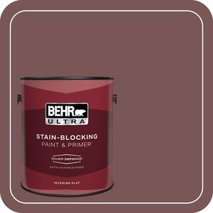 BEHR PREMIUM PLUS 1 qt. #120F-6 Japanese Maple Hi-Gloss Enamel Interior ...