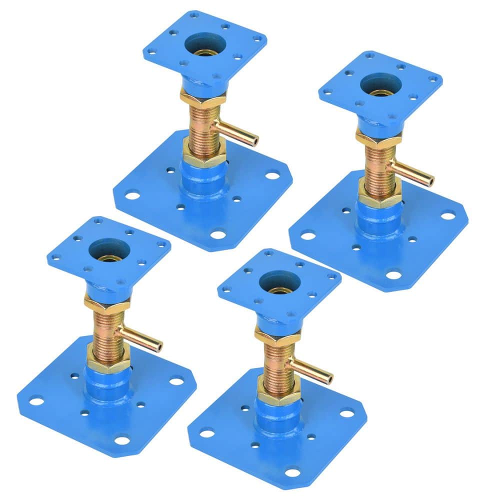 xinyoec 4 Pack 4.7 in. - 6.5 in. Height RangeHouse Support Jack Post ...