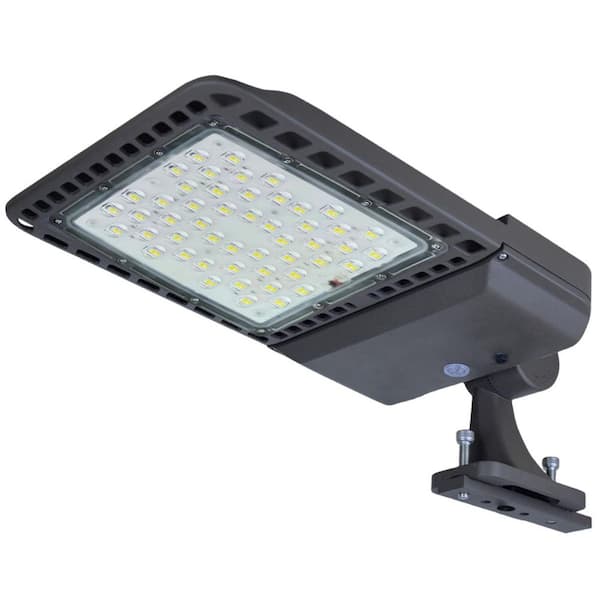 KOAOEIRS 1000-Watt Equivalent Integrated LED Bronze 200-Watt Parking ...