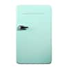 Magic Chef 17.5 in. 3.2 cu. ft. Retro Mini Refrigerator in Mint Green ...