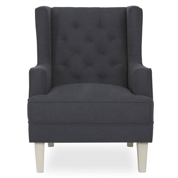 Reviews for Evolur Capri Wingback Steel 2-In-1 Rocker and Accent Chair ...