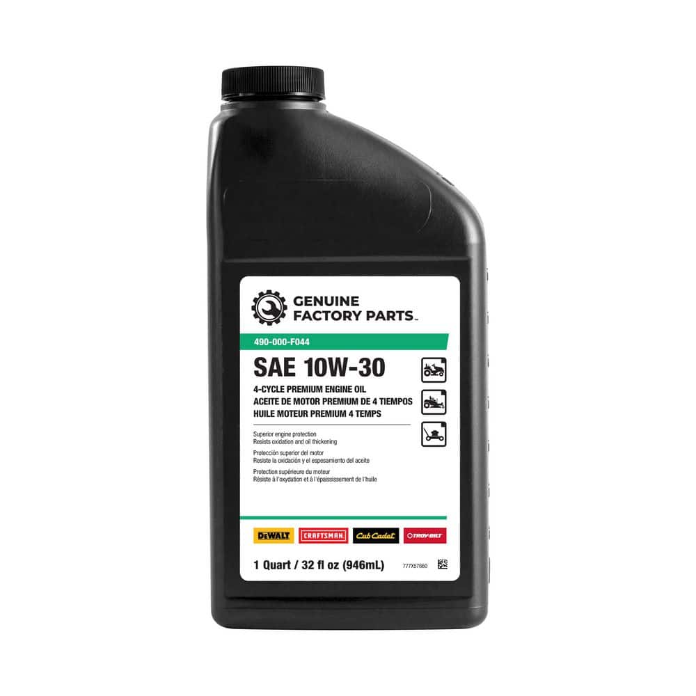 Genuine Factory Parts Original Equipment 32 oz. Premium SAE 10W-30 4 ...