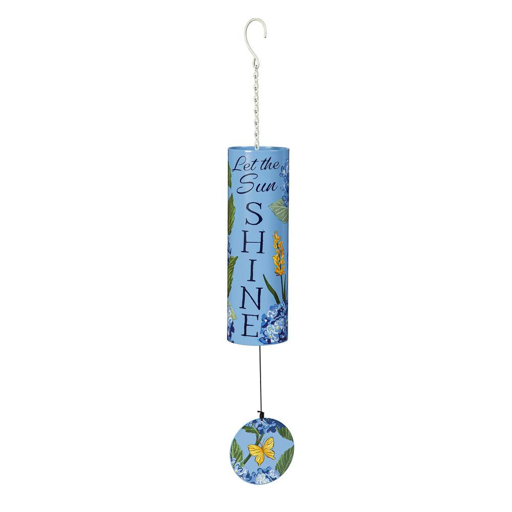 Evergreen 36 in. Cylinder Wind Chime, in.Let the Sun Shine in. 2WC2469 ...