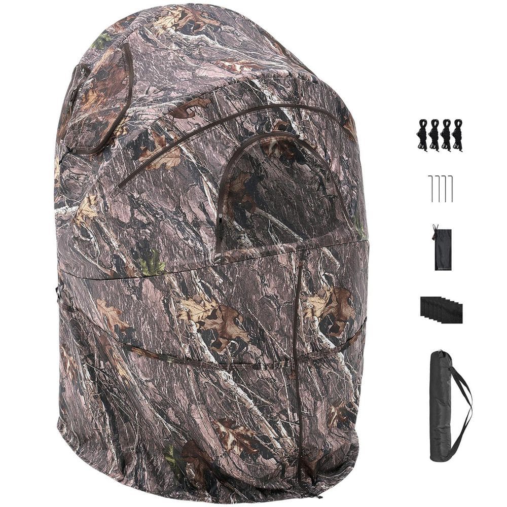SKYSHALO Hunting Blind, Ground Blinds w/ Carrying Bag, Durable ...
