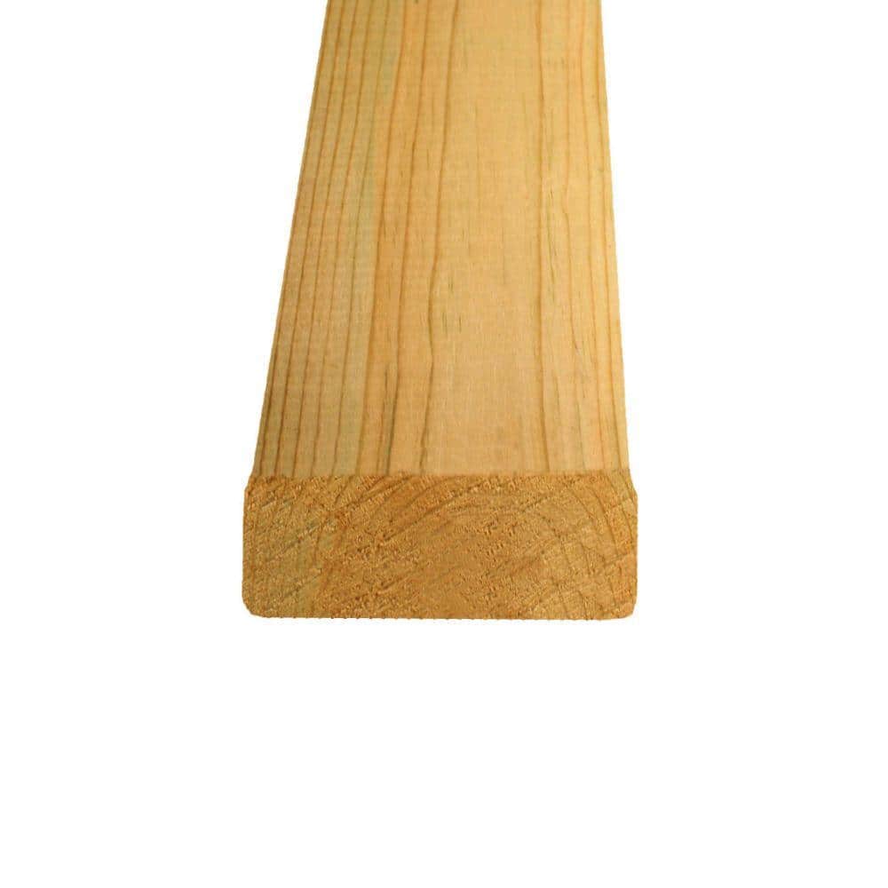 2 in. x 4 in. x 8 ft. Fire-Retardant Pressure-Treated Lumber 20408D ...