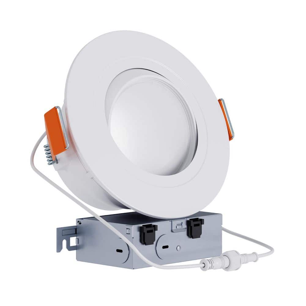 HALO RA 6 in. Integrated LED Canless Light Trim, 600 Lumens/900 Lumens ...