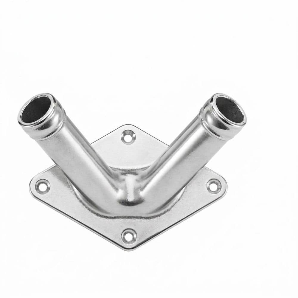 1 in. 2-Position 316 Stainless Steel Flag Pole Bracket Heavy Duty ...
