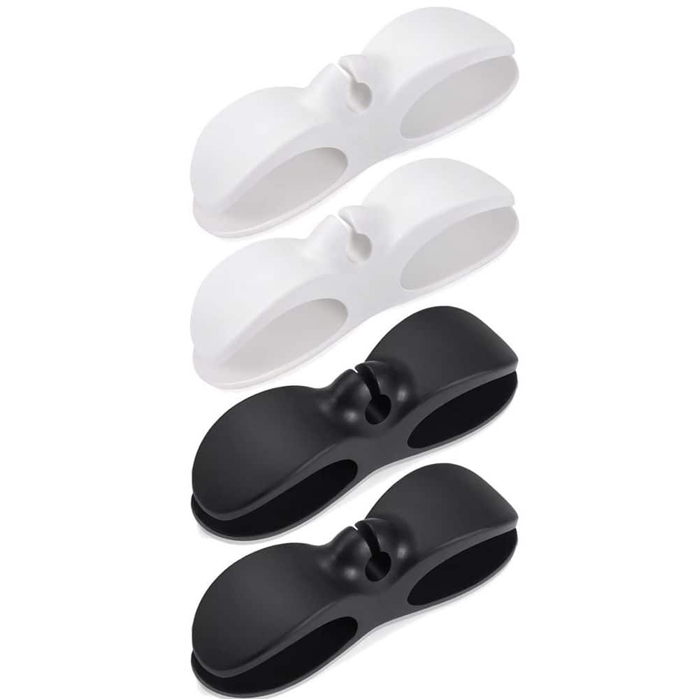 Lukyamzn Kitchen Appliance Cord Organizer 4-Piece Silicone Cable Winder ...