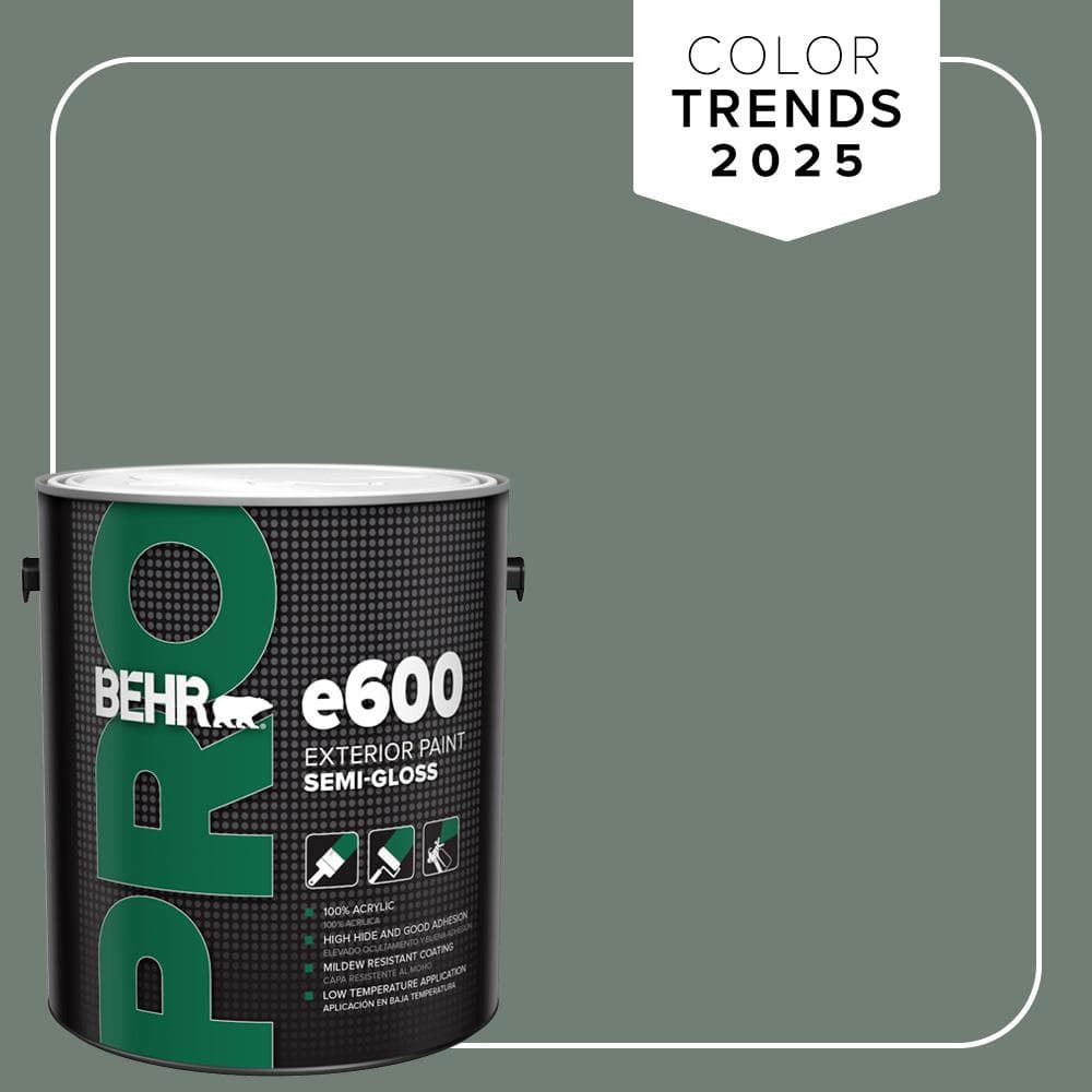BEHR PRO 1 gal. #N420-5 Boreal Semi-Gloss Exterior Paint PR67301 - The ...