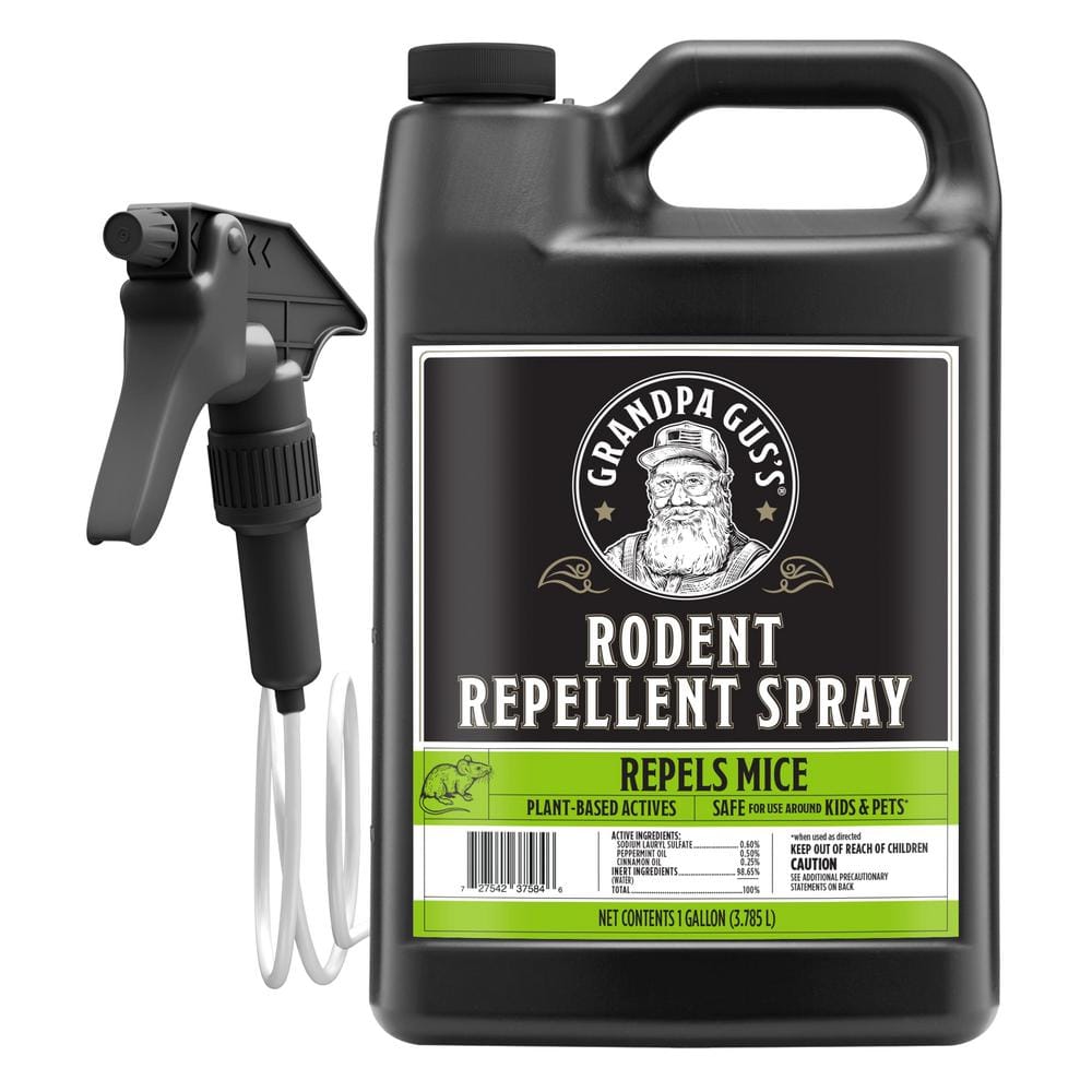 GRANDPA GUS'S 1 Gal. Rodent Repellent Spray GSB-1-4 - The Home Depot
