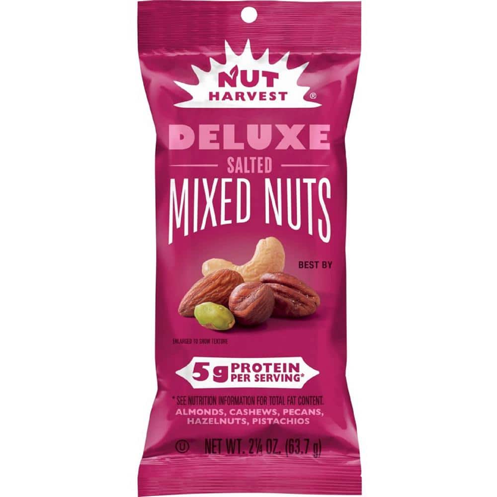 Nut Harvest 2.25 oz. Mixed Nuts 70860 9 - The Home Depot