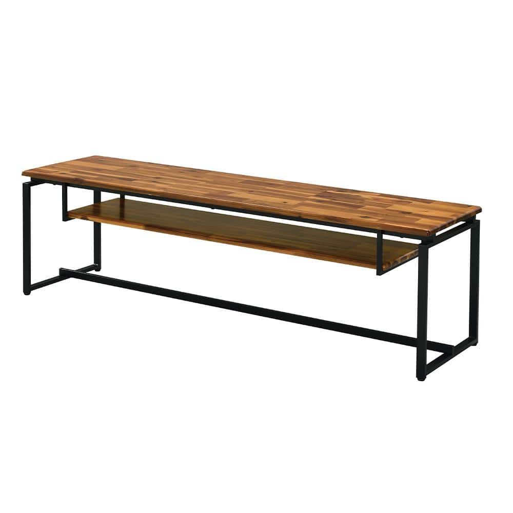 Acme Furniture Jurgen 16 In Oak And Black Metal TV Stand Fits TV s Up acme-furniture-jurgen-16-in-oak-and-black-metal-tv-stand-fits-tv-s-up