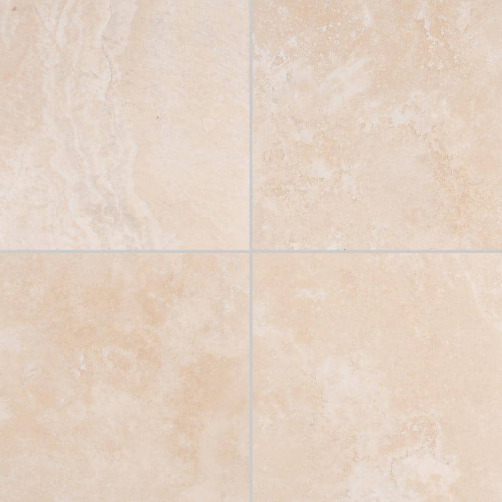 MSI Take Home Tile Sample - Tuscany Beige 6 in. x 6 in. Honed ...