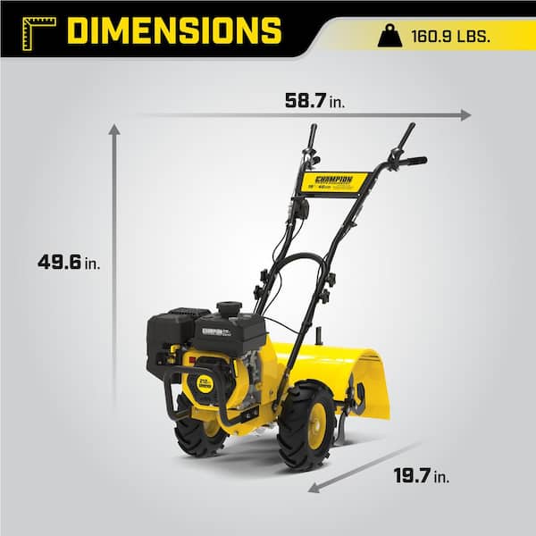 19 in. 212cc 4-Stroke Gas Garden Counter Rotating | Ubuy Chile