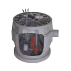 Liberty Pumps Pro380 Series 4/10 HP Submersible Pre-Assembled Simplex ...
