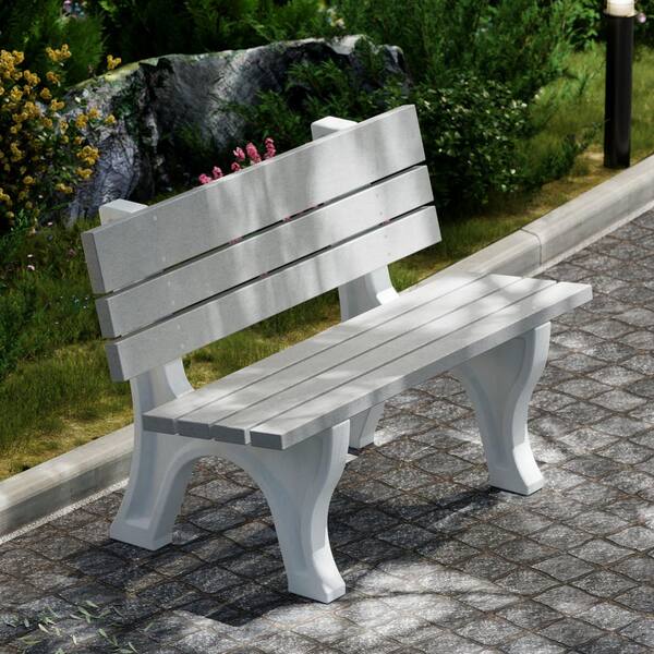 Concrete Park Bench Ends