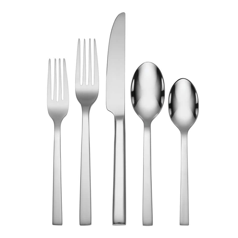 Oneida Chef's Table 20-Piece Silver 18/0-Stainless Steel Flatware Set ...
