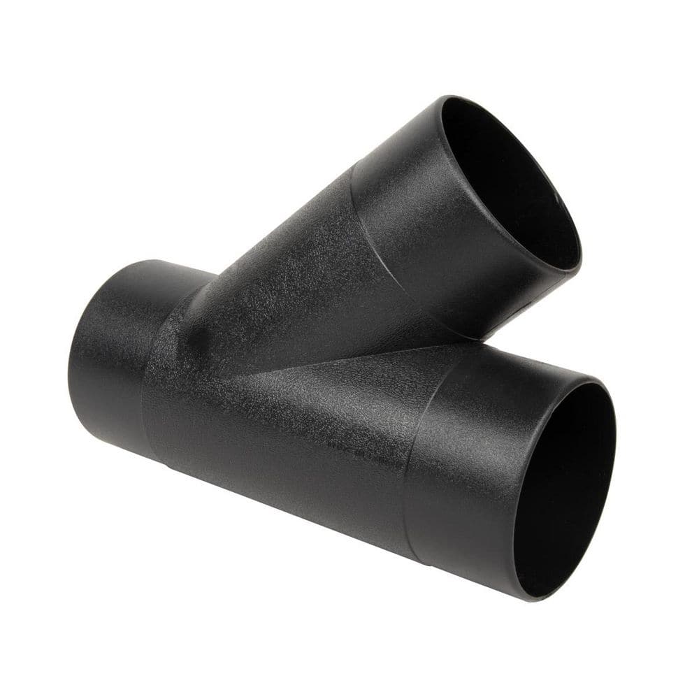 ‎POWERTEC 4 in. Y-Fitting Dust Hose Connector for Dust Collection ...