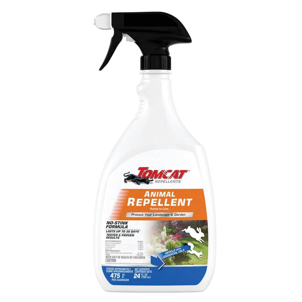 TOMCAT Repellents Animal Repellent Ready-to-Use1, 24 fl. oz. Essential ...