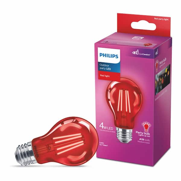Red Light Bulb Home Depot