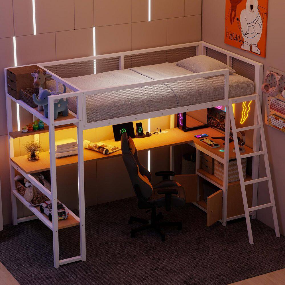 Have a question about Harper & Bright Designs Gaming Style White Twin ...