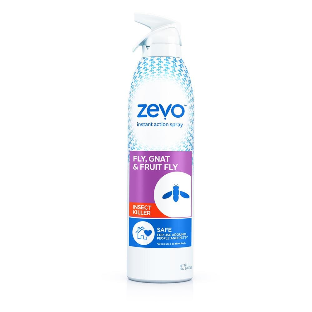 ZEVO Instant Action 10 oz. Aerosol Fly, Gnat and Fruit Fly Flying ...