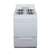 Premier 24 in. 2.97 cu. ft. Freestanding Gas Range in White SCK100OP ...
