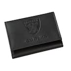 Team Sports America Oakland Raiders NFL Leather Tri-Fold Wallet ...