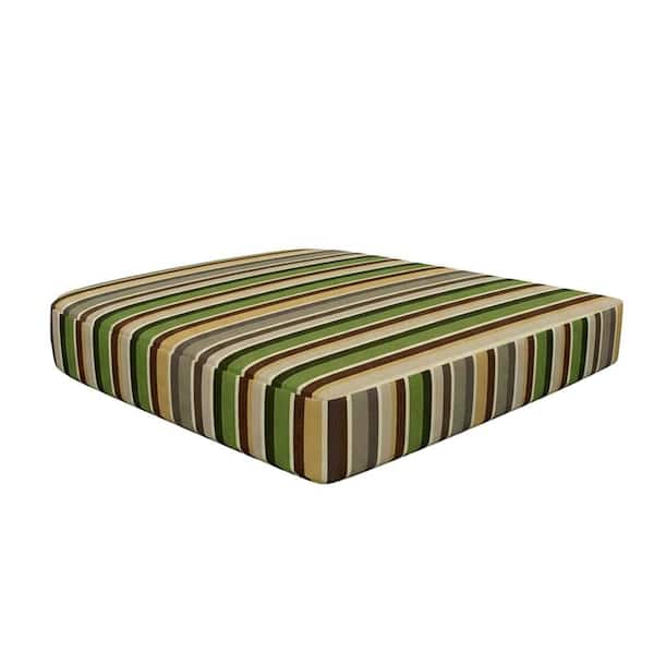 Cushion 17 x 17 x 3 Sunbrella Outdoor Patio Dining Chair Cushions with ...