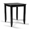 HOMESTYLES Linear Black High Dining Table 8002-35 - The Home Depot